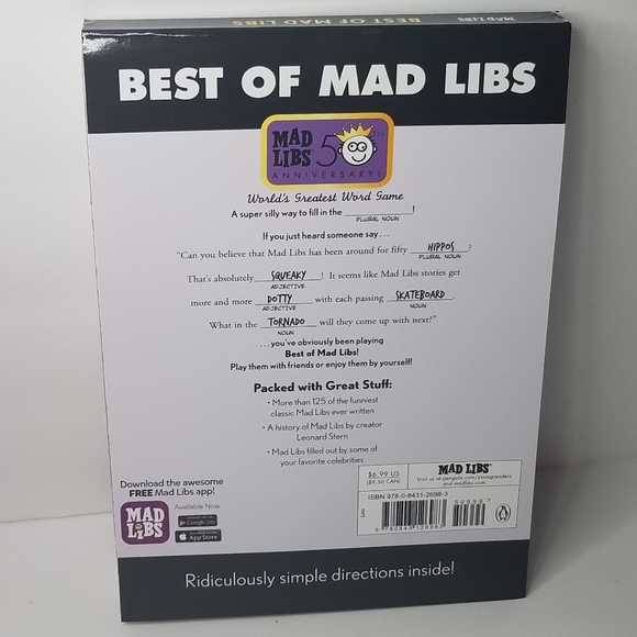 Toys | New Best Of Mad Libs 5 Years Of Mad Libs | Poshmark